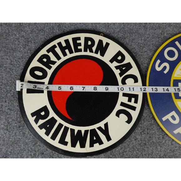 Wall Decor | Vintage Northern Pacific Railway Southern Pacific Lines ...